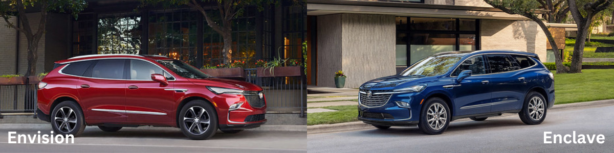 2023 Buick Envision vs. Buick Enclave | Clinton Township, MI
